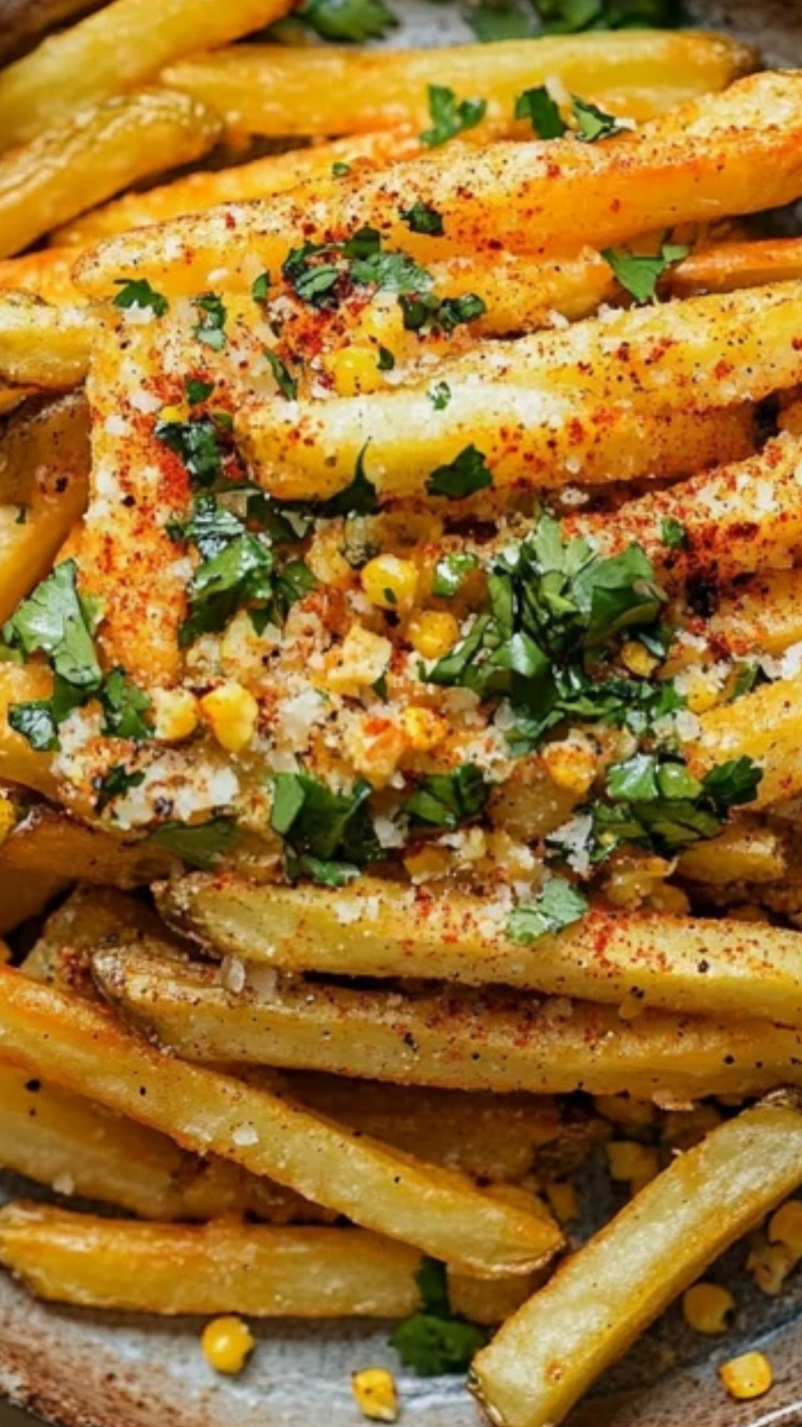 Elotes Fries: A Bold and Cheesy Twist on Mexican Street Corn – Ina Recipes