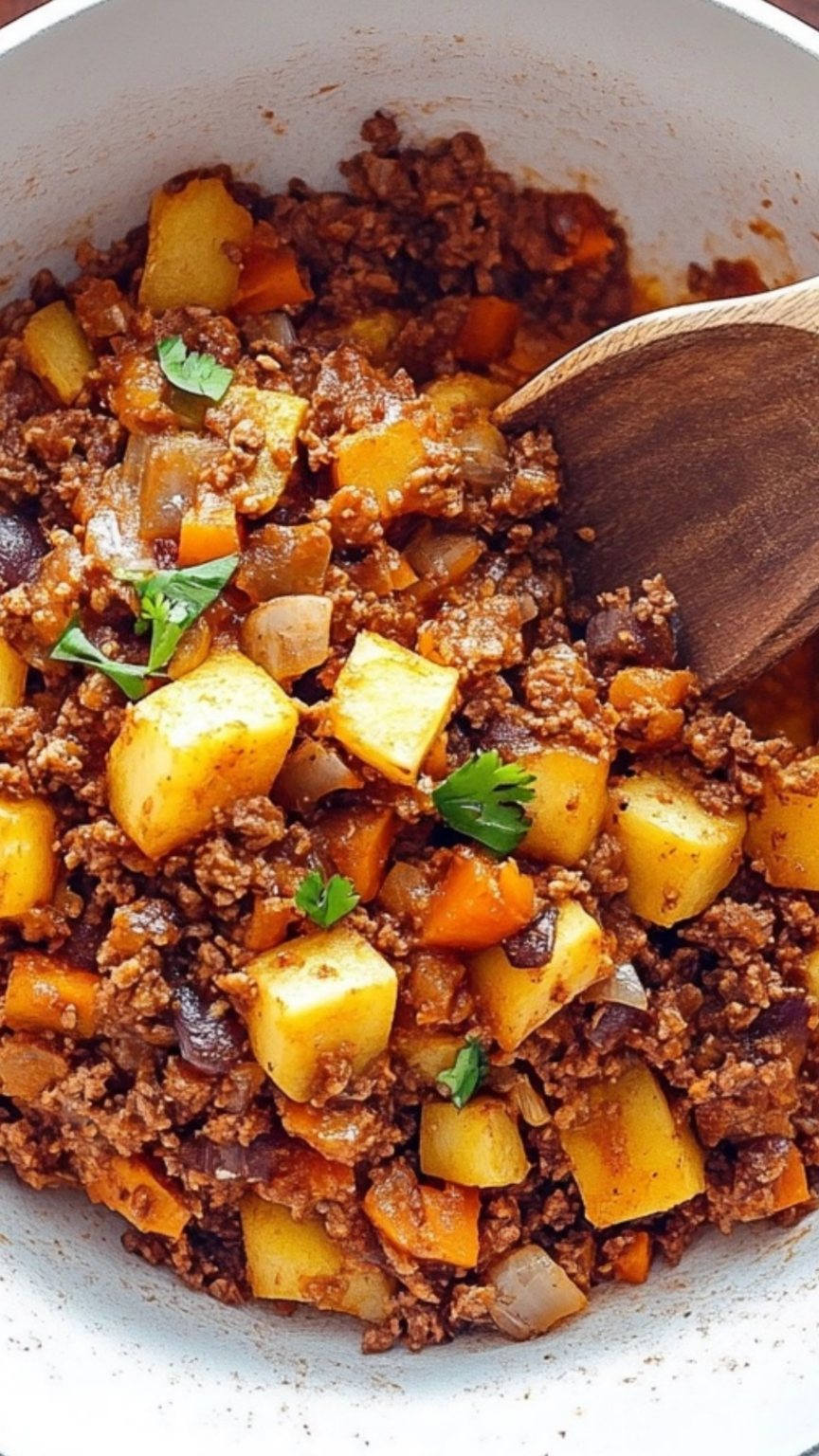 Mexican Picadillo con Papas: A Perfect Beginner-Friendly Comfort Dish ...