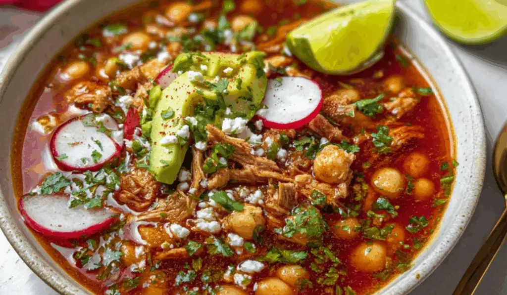 Chicken Pozole Rojo: A Comforting Mexican Stew Made Easy – Ina Recipes